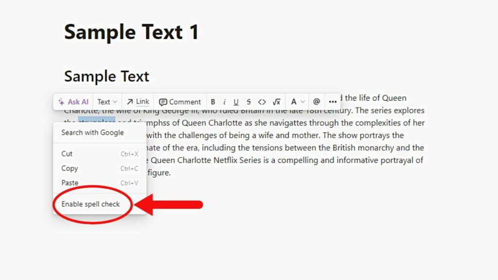 How to Remove Red Lines: Spell Check Off/On in Notion (2025)