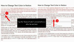 Changing Text Color in Notion: A Step-by-Step Guide