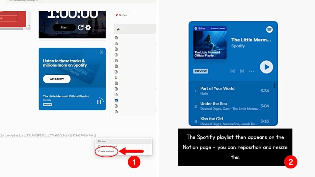 How to Embed Spotify Playlist in Notion (2025)