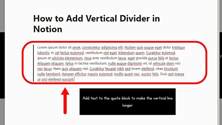Add Vertical Divider in Notion - 5 Easy Ways (2025)