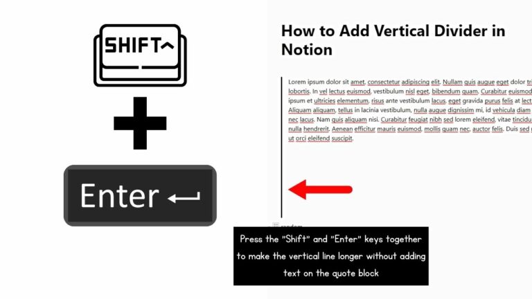 Add Vertical Divider in Notion - 5 Easy Ways (2025)