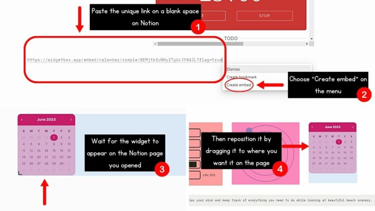 How to Add Widgets in Notion (2025)