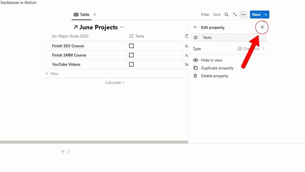 How to Add Checkbox to Notion Calendar or Table (2025)