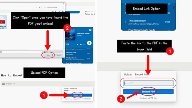 How to Embed PDF in Notion (Desktop & Mobile)