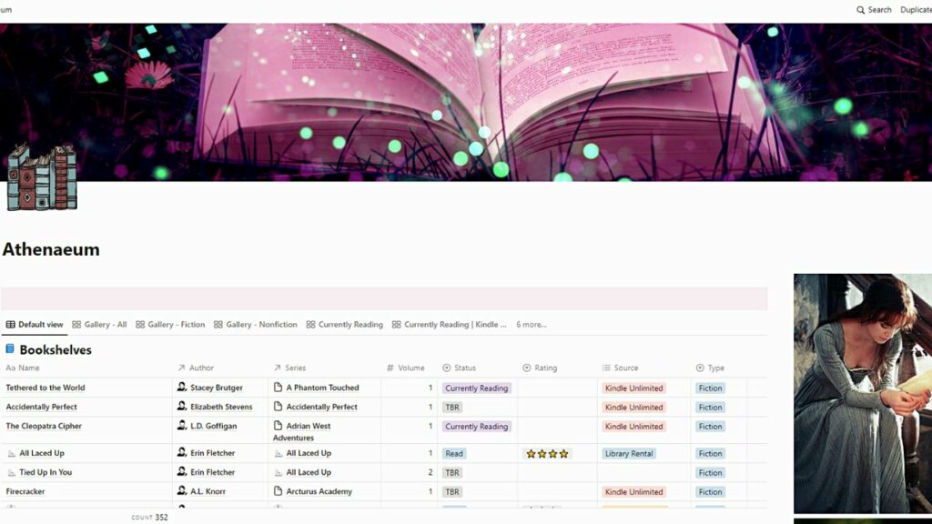 10 Best & Free Notion Book Tracker Library Templates 2025