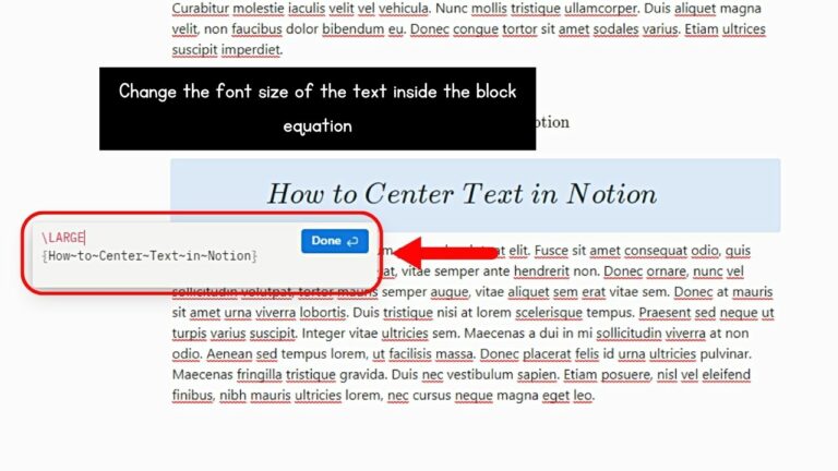 How to Center Text in Notion (Step-by-Step Guide)