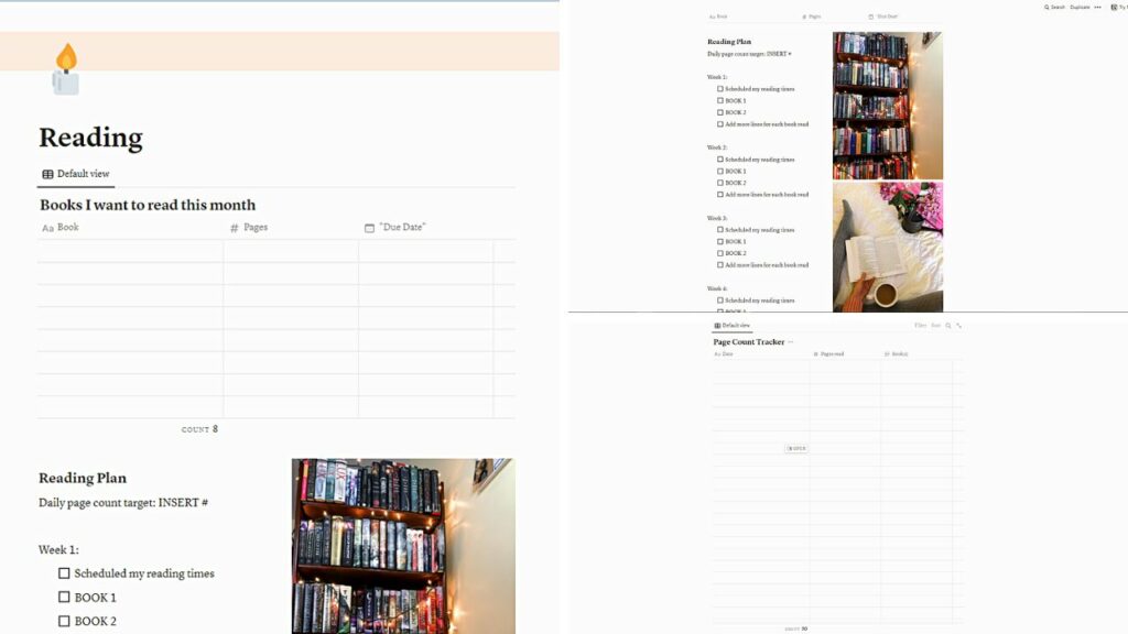 10 Best & Free Notion Book Tracker Library Templates 2025