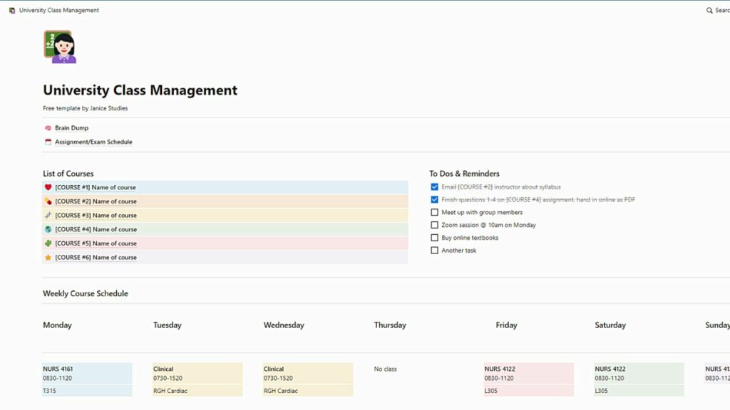 20 Free and Paid Notion Templates for Students (2025)