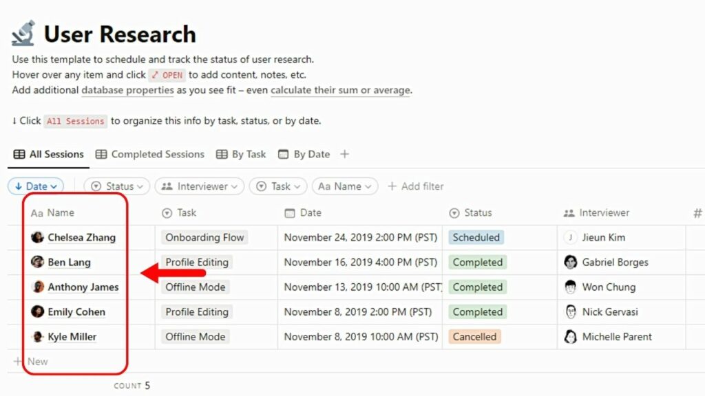 How to Freeze Columns in Notion (2 Best Methods)