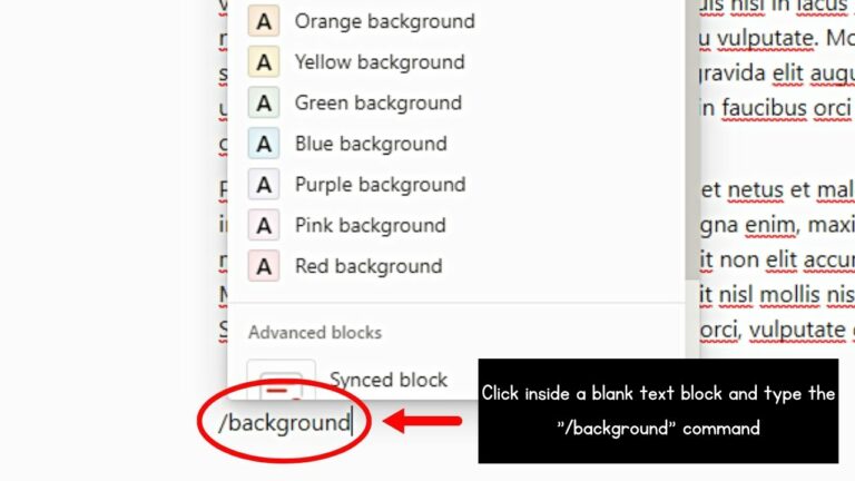 How to Highlight Text in Notion — The Easiest Guide!