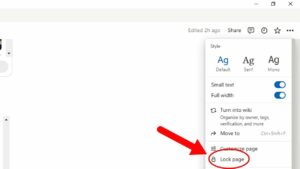 How to Lock Pages in Notion — 2 Best Methods