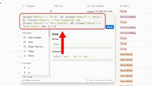 How to Make a Progress Bar in Notion (Also with Formula)