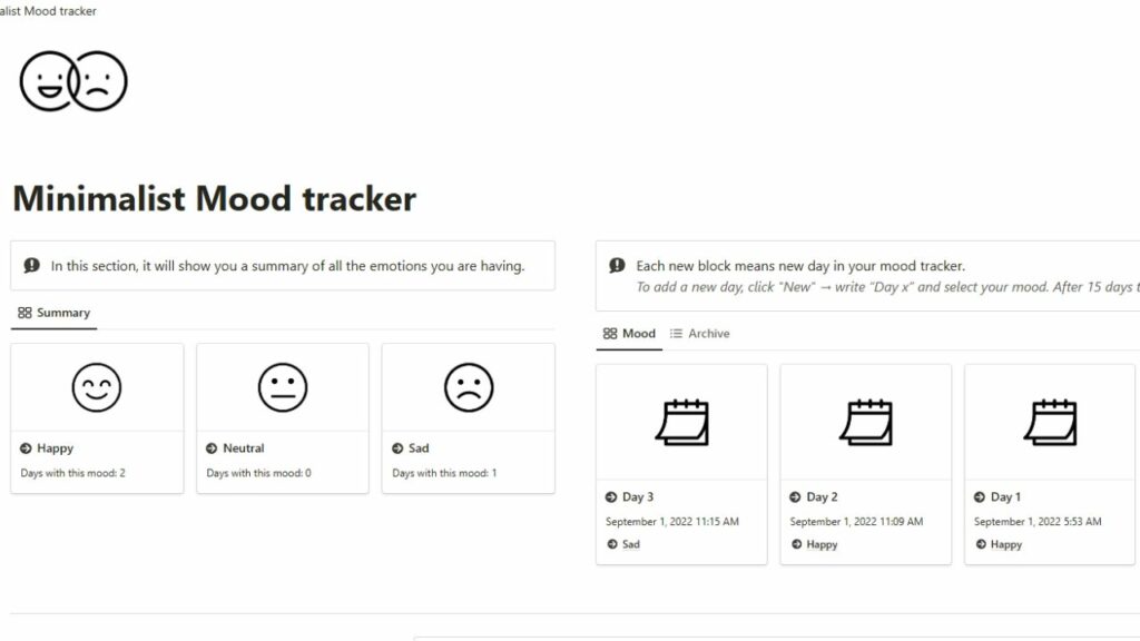 10 Best & Free Notion Mood Tracker Templates (2025)
