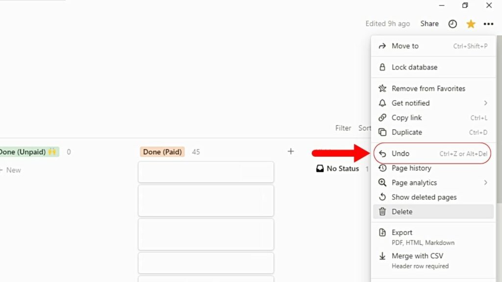 How to Undo in Notion (Desktop & Mobile)