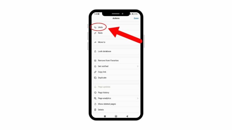 How to Undo in Notion (Desktop & Mobile)