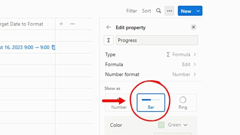 How to Make a Progress Bar in Notion (Also with Formula)