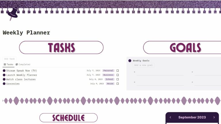 10 Free Notion Weekly Planner Templates (2025) 10 Free Notion Weekly Planner Templates (2025)