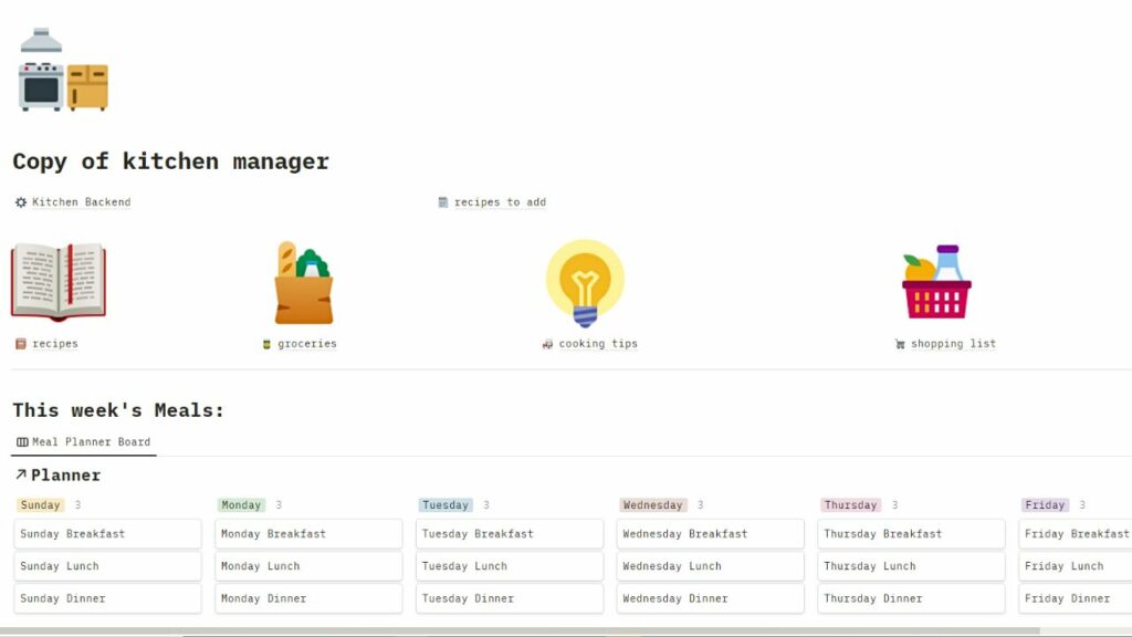 10 Free Notion Recipe & Meal Planner Templates (2025)