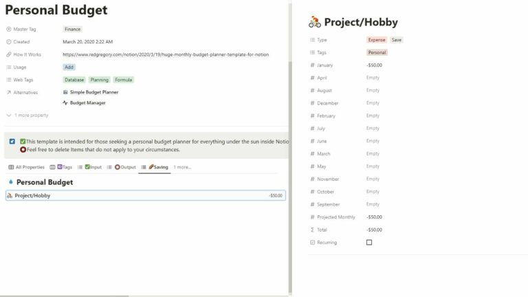 10 Free Notion Budget Templates for Maximum Savings