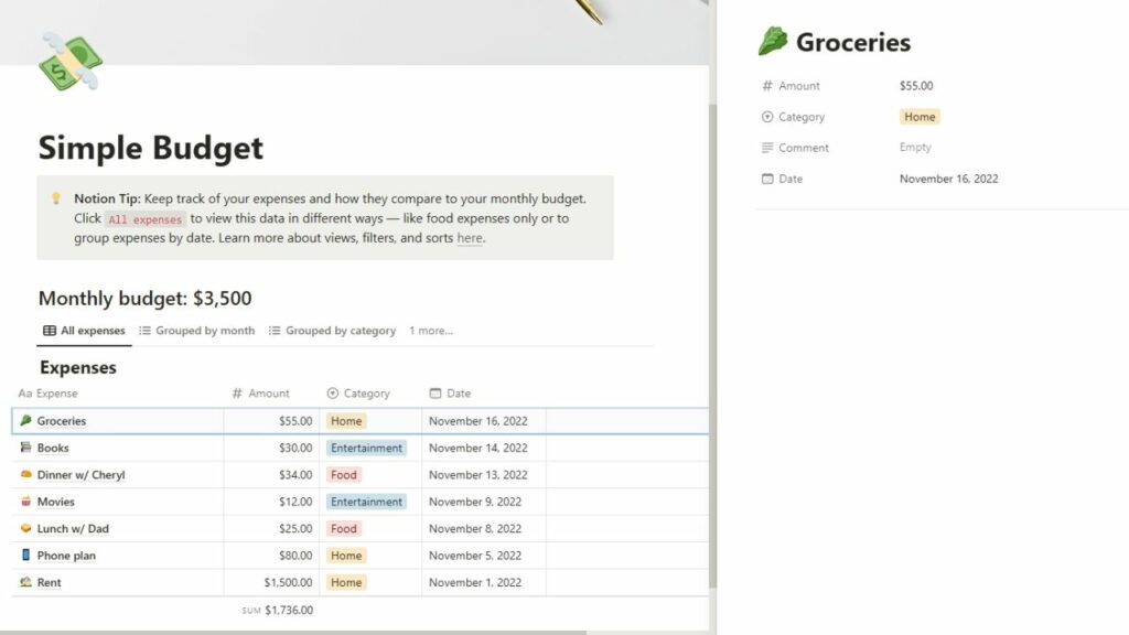 10 Best & Free Notion Budget Templates (2025)