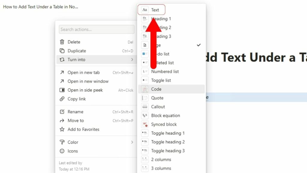 Add Text Under a Table in Notion (6 Quick Steps)
