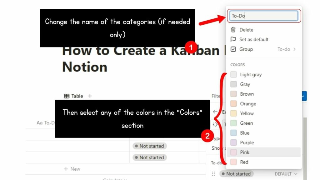 How to Create a Kanban Board in Notion (9 Easy Steps)