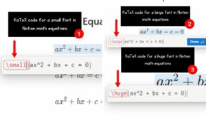 Notion Math Equations and Symbols - Complete Guide in 2025!