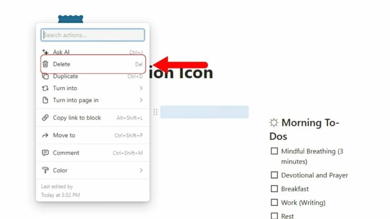 How to Delete a Column in Notion (2025)