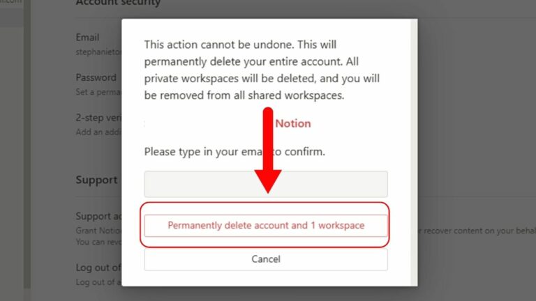 How to Delete Your Notion Account in 5 Simple Steps