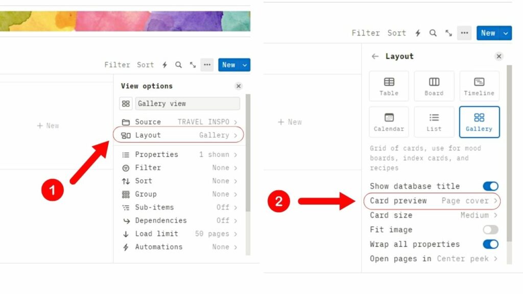 How to Make Gallery View in Notion (2025)