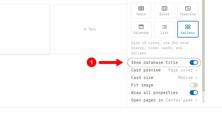 How to Make Gallery View in Notion (2025)