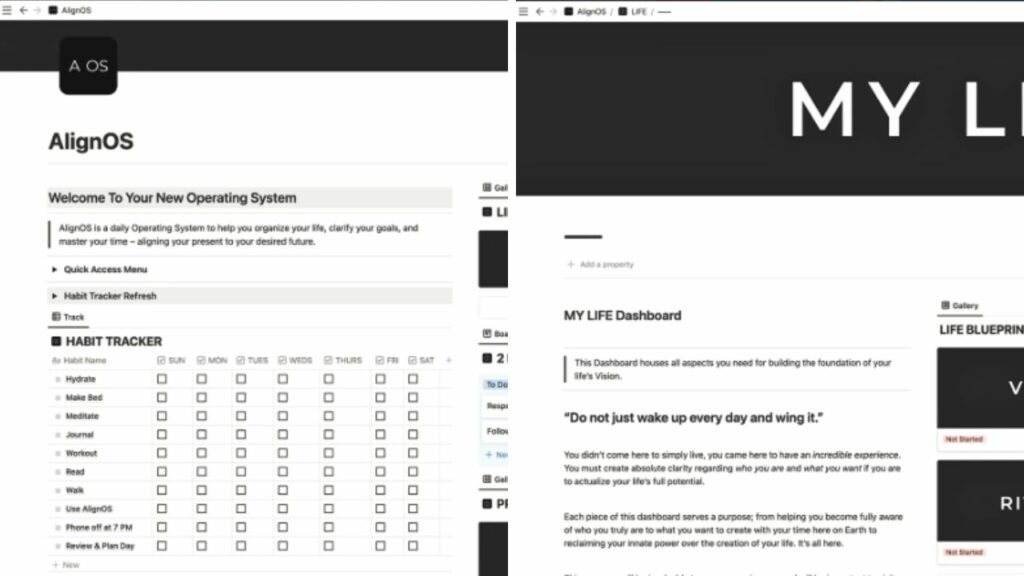 10 Best Notion Life OS Templates in 2025 (Free & Paid)