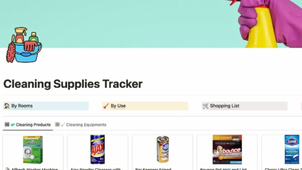 10 Best Notion Cleaning Templates in 2025 (Free and Paid)