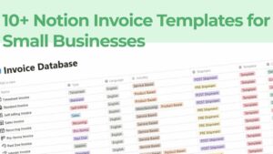 10 Best Notion Invoice Templates 2025 (Free and Paid)