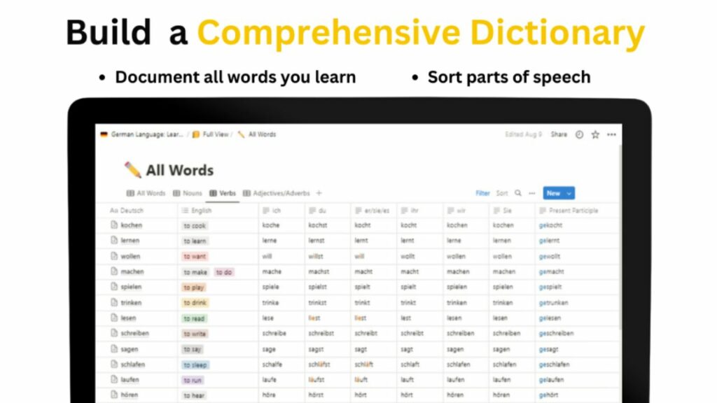 10 Best Notion Language Learning & Vocabulary Templates 2025