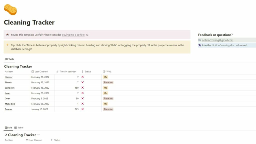 10 Best Notion Cleaning Templates in 2025 (Free and Paid)