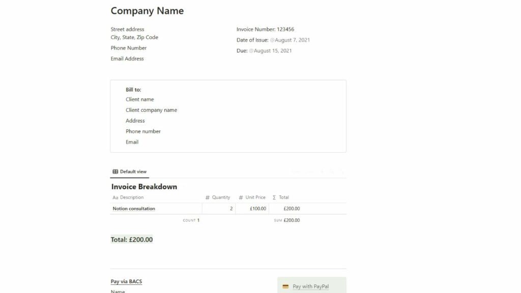 10 Best Notion Invoice Templates 2025 (Free and Paid)