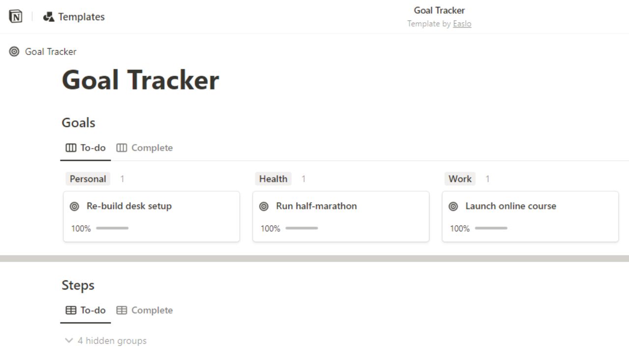 10 Best Notion Goal Tracker Templates 2025 (Free and Paid) 10 Best Notion Goal Tracker Templates 2025 (Free and Paid)