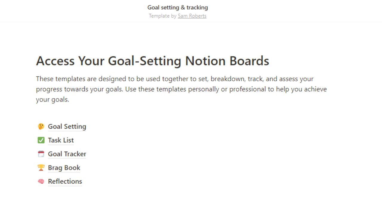 10 Best Notion Goal Tracker Templates 2025 (Free and Paid)