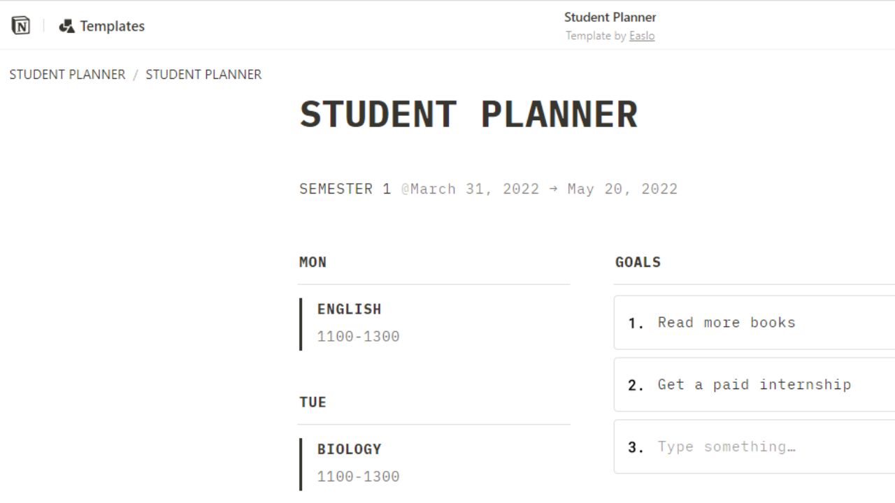 10 Best Notion Class Schedule Templates 2025 (Free & Paid)