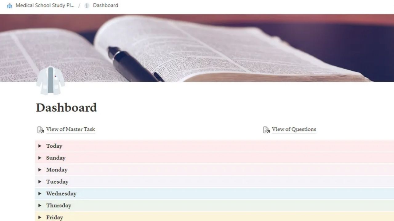 10 Best Notion Medical School Templates ( Free & Paid)