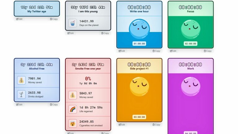 10 Best Notion Countdown Widgets in 2025 (Free and Paid)