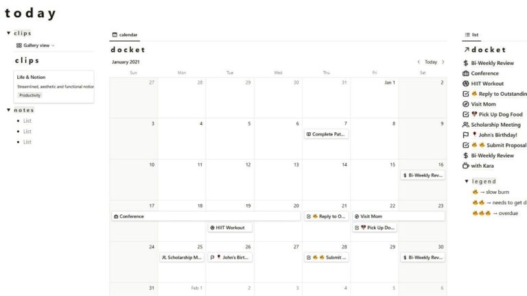 85+ Best & Free Notion Templates 2025