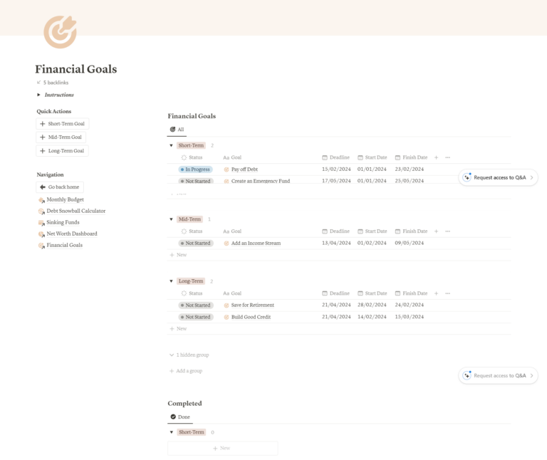 Notion Budget Template (Monthly & Annual) - NotionDemy