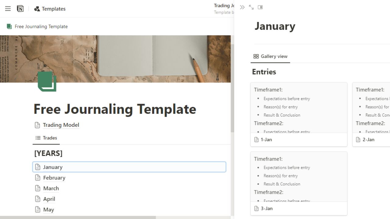 10 Best Notion Trading Journal Templates 2025 (Free & Paid)