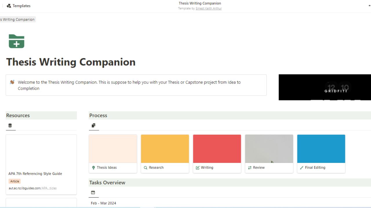 10 Best Notion Academic Research/PhD Templates 2025